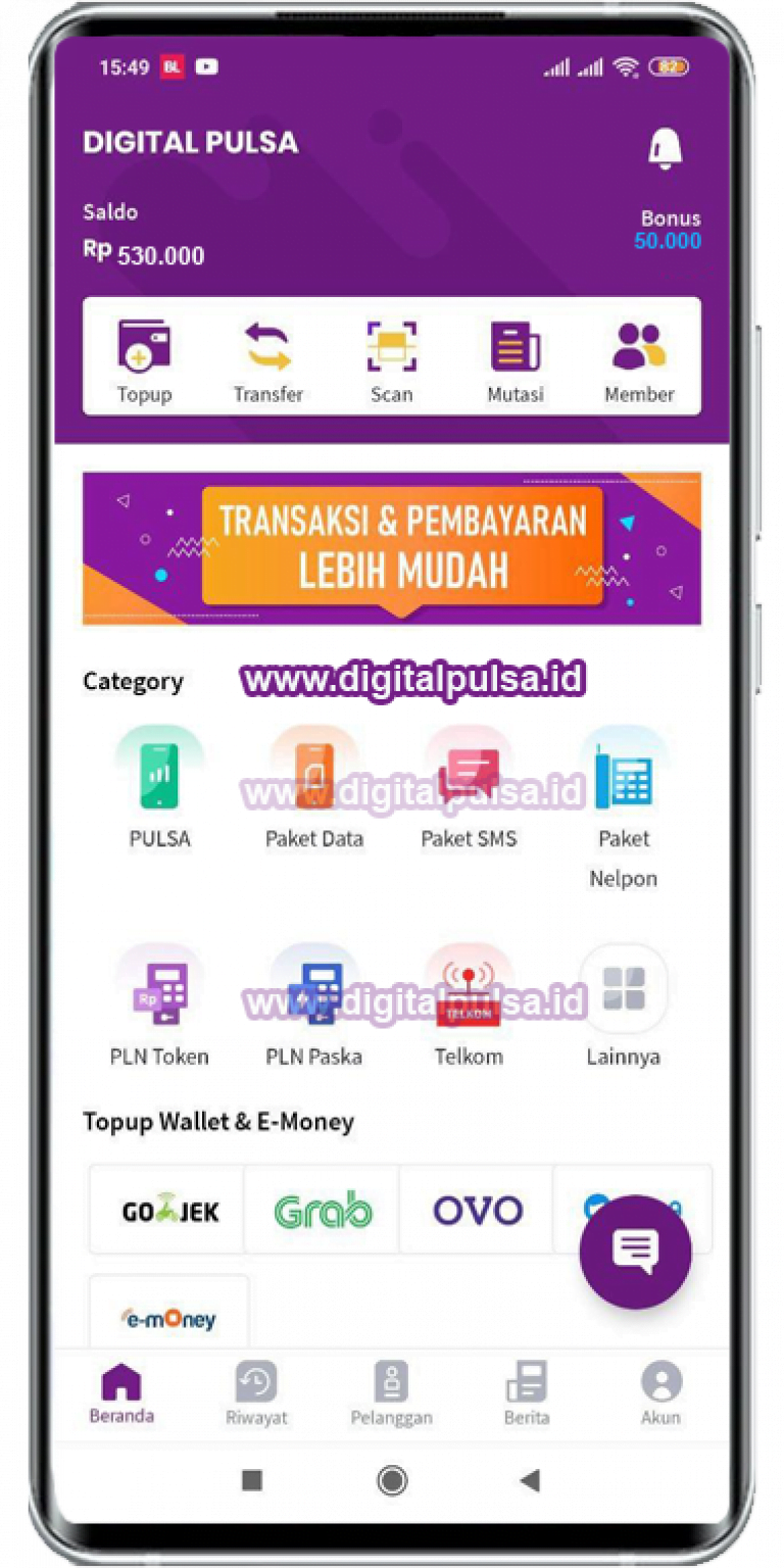 APK Android Digital Pulsa – Digital Pulsa